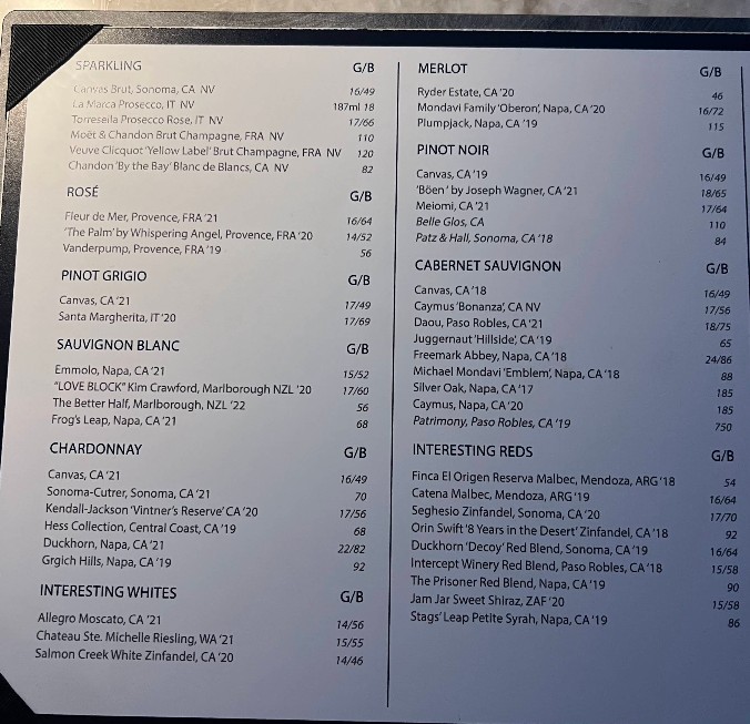 The Compass Restaurant Menu | Rooftop Dining & Seasonal Cuisine in ...
